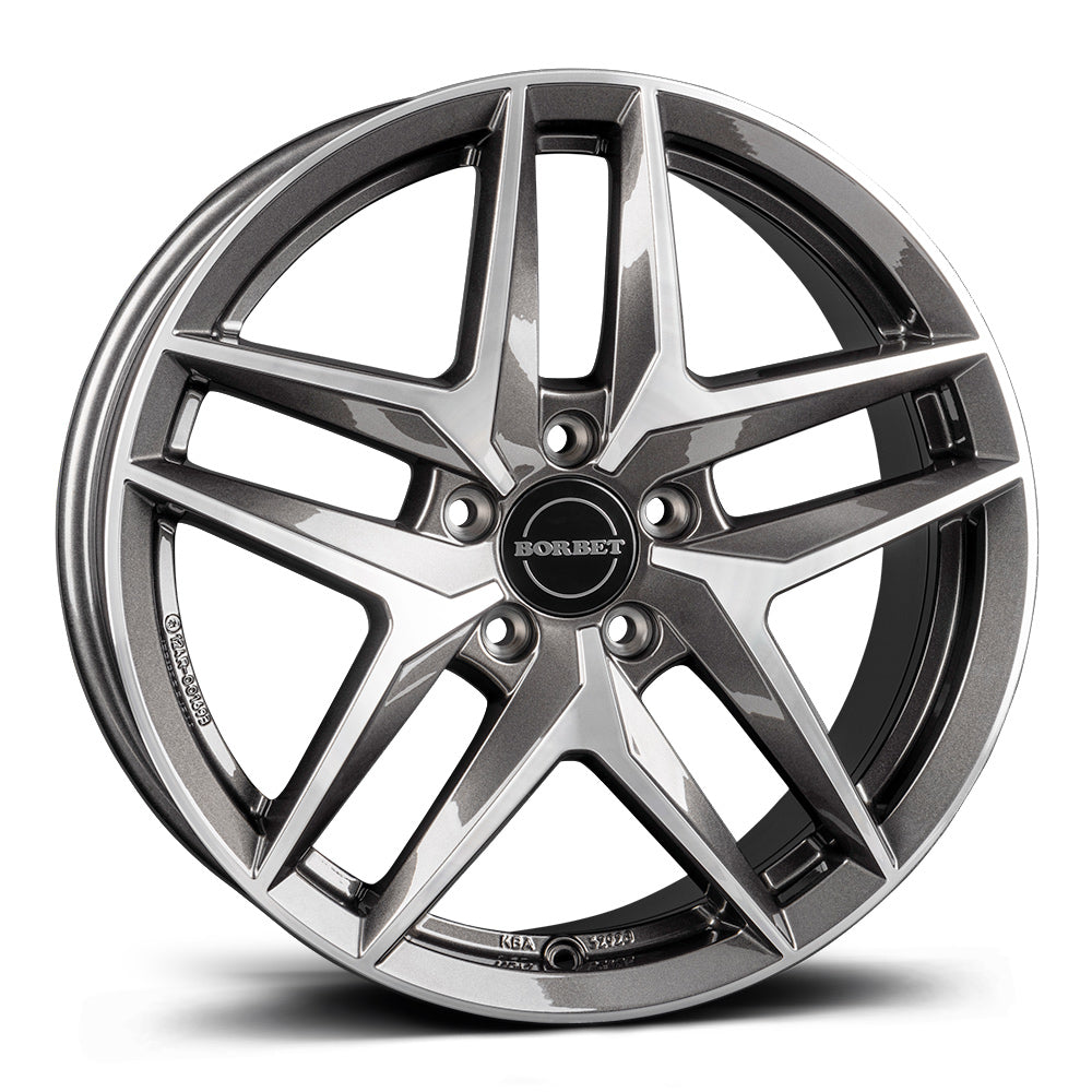 Borbet Z Mistral Anthracite Glossy Polished – MSR Performance